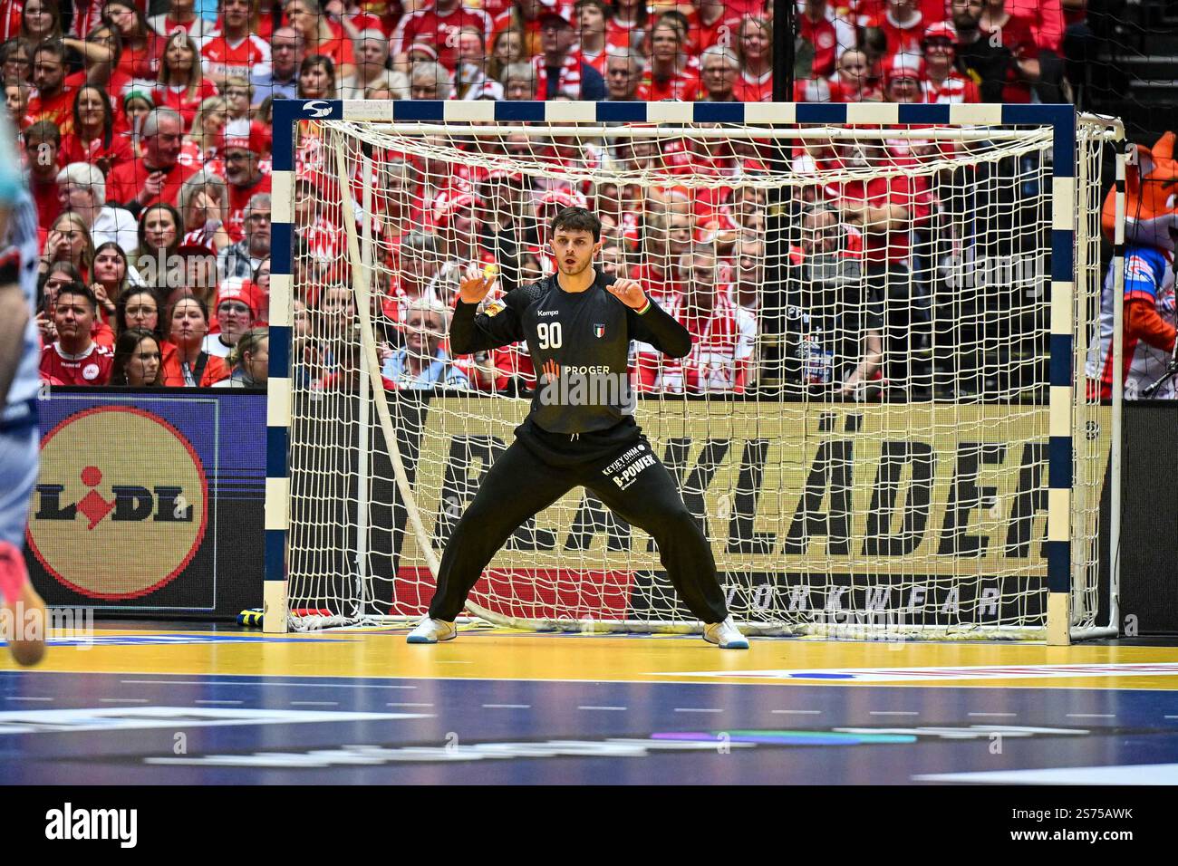 Herning, Denmark. 18th Jan, 2025. Giovanni Pavani of Italy Nationalteam ...