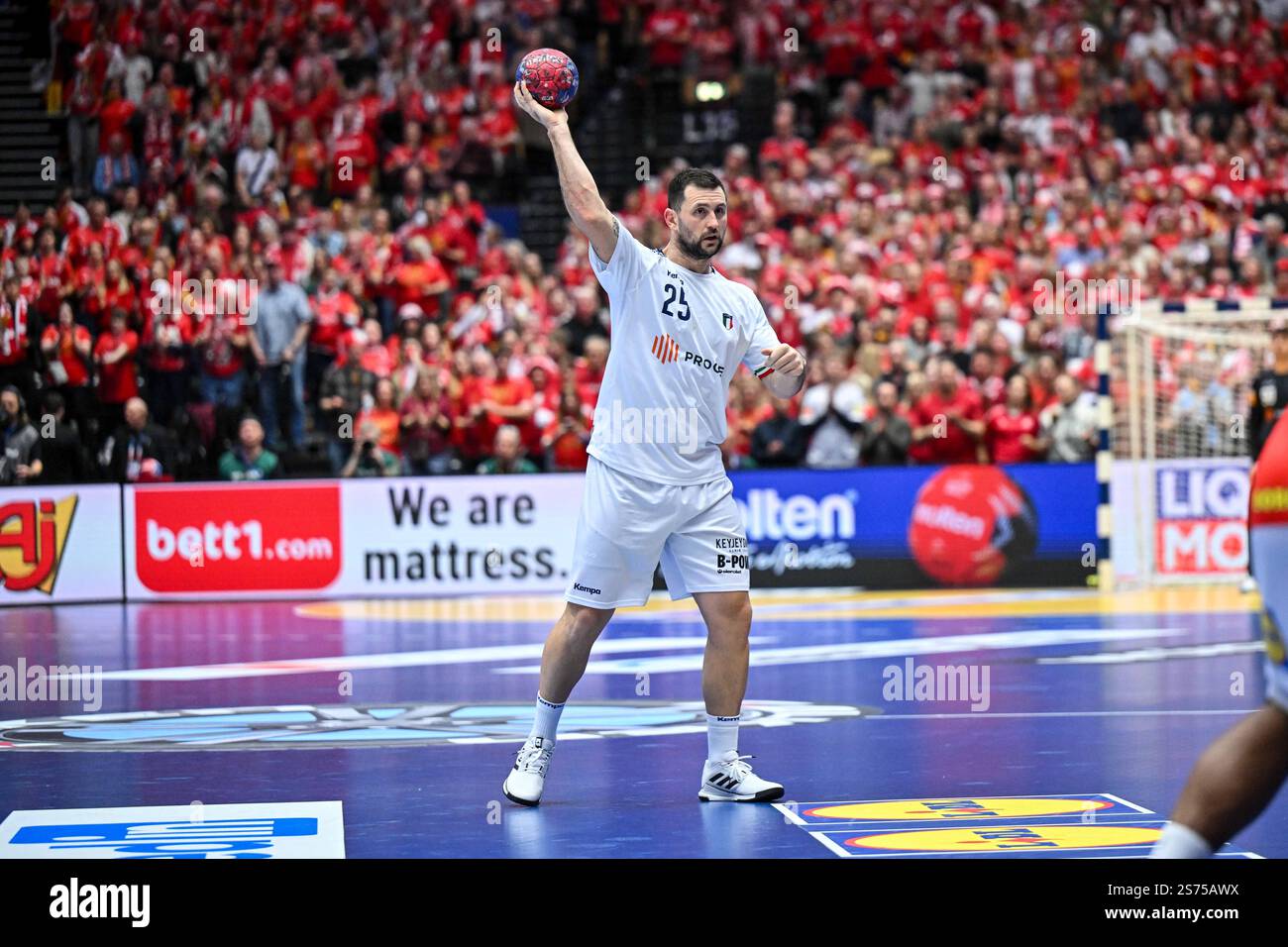 Pablo Miguel Marrochi of Italy Nationalteam during IHF Men's - Handball ...