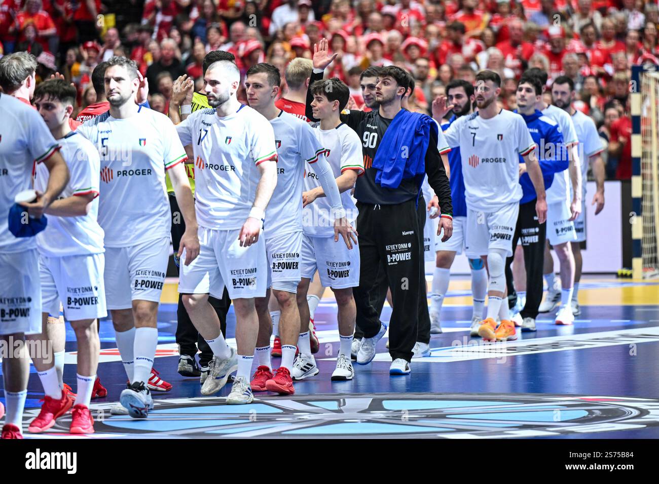 Italia Italy Nationalteam during IHF Men's - Handball World ...