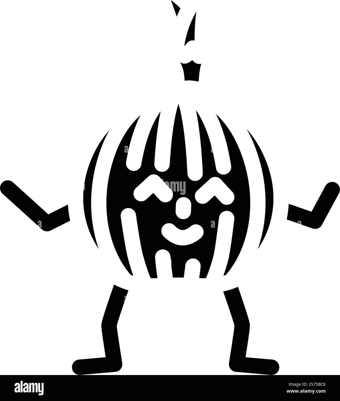 onion vegetable character glyph icon vector. onion vegetable character ...