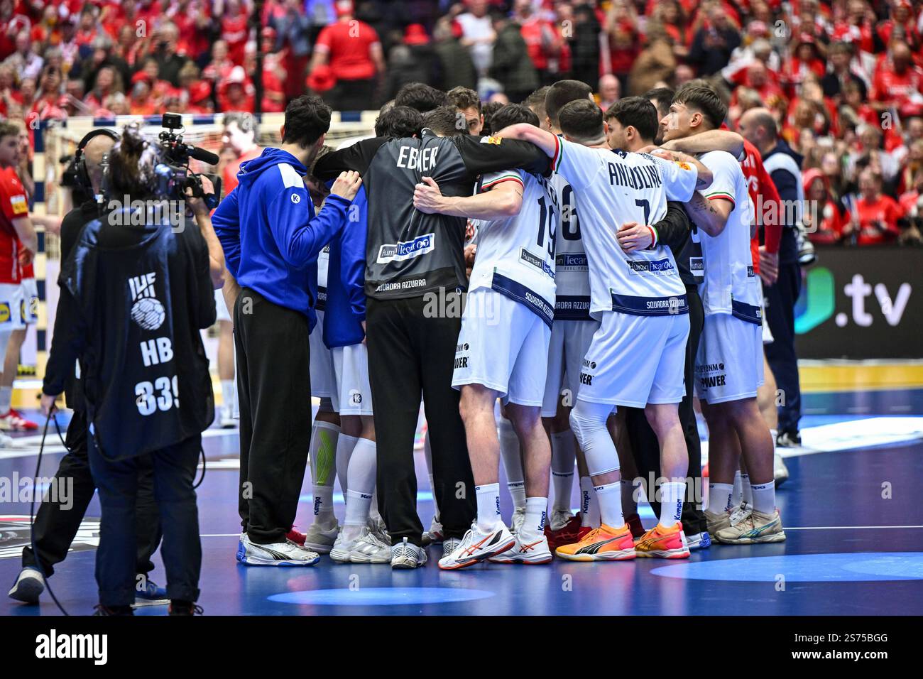 Italia Italy Nationalteam during IHF Men's - Handball World ...