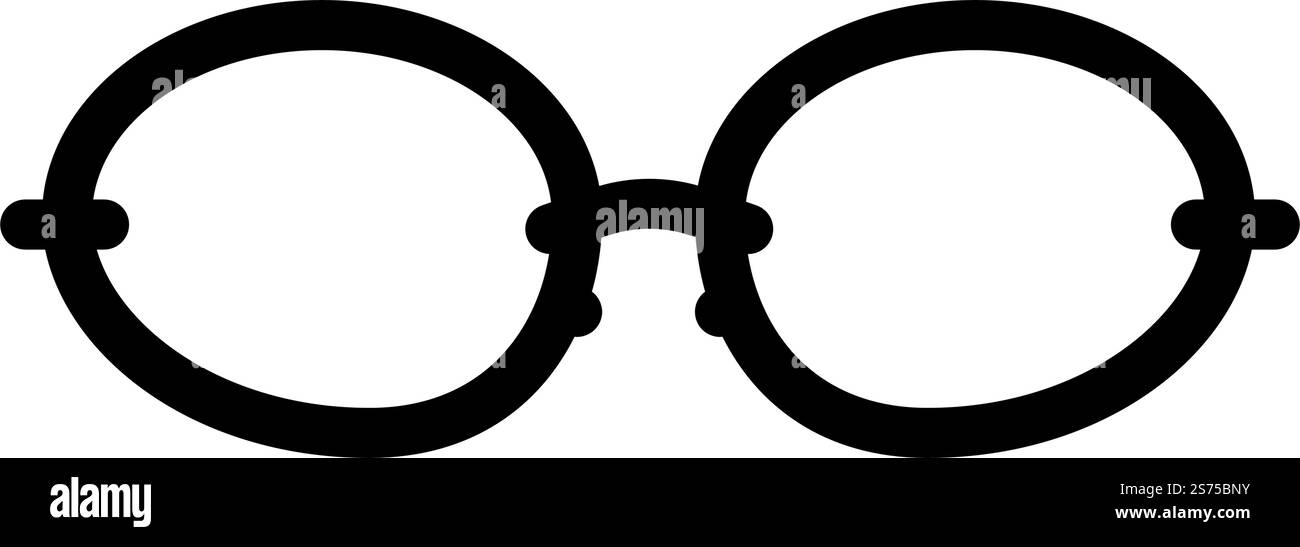 glass glasses optical line icon vector. glass glasses optical sign ...