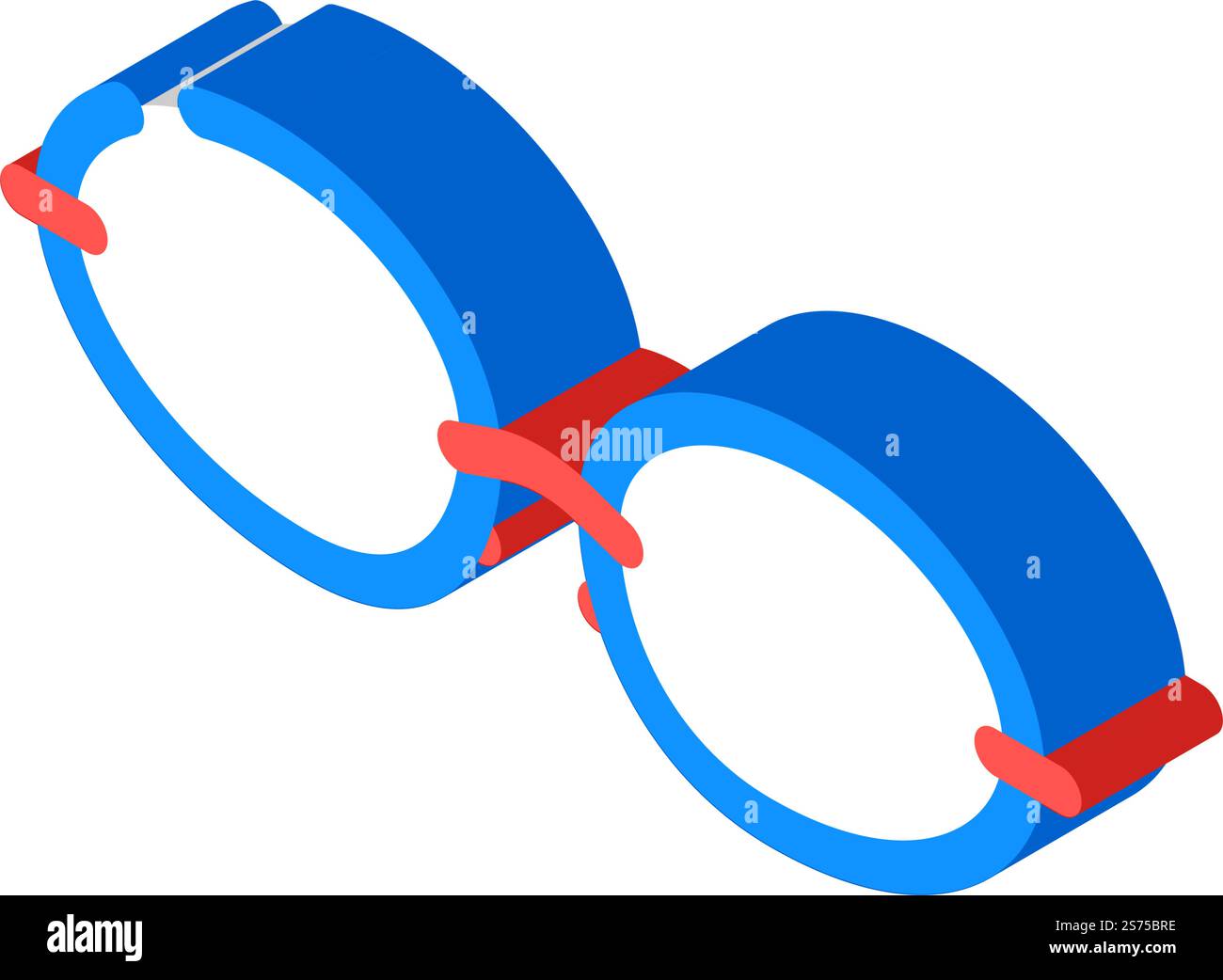 glass glasses optical isometric icon vector. glass glasses optical sign ...