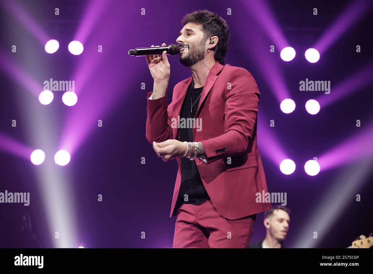 the singer Antonito Molina actua during a concert the Inverfest at the ...