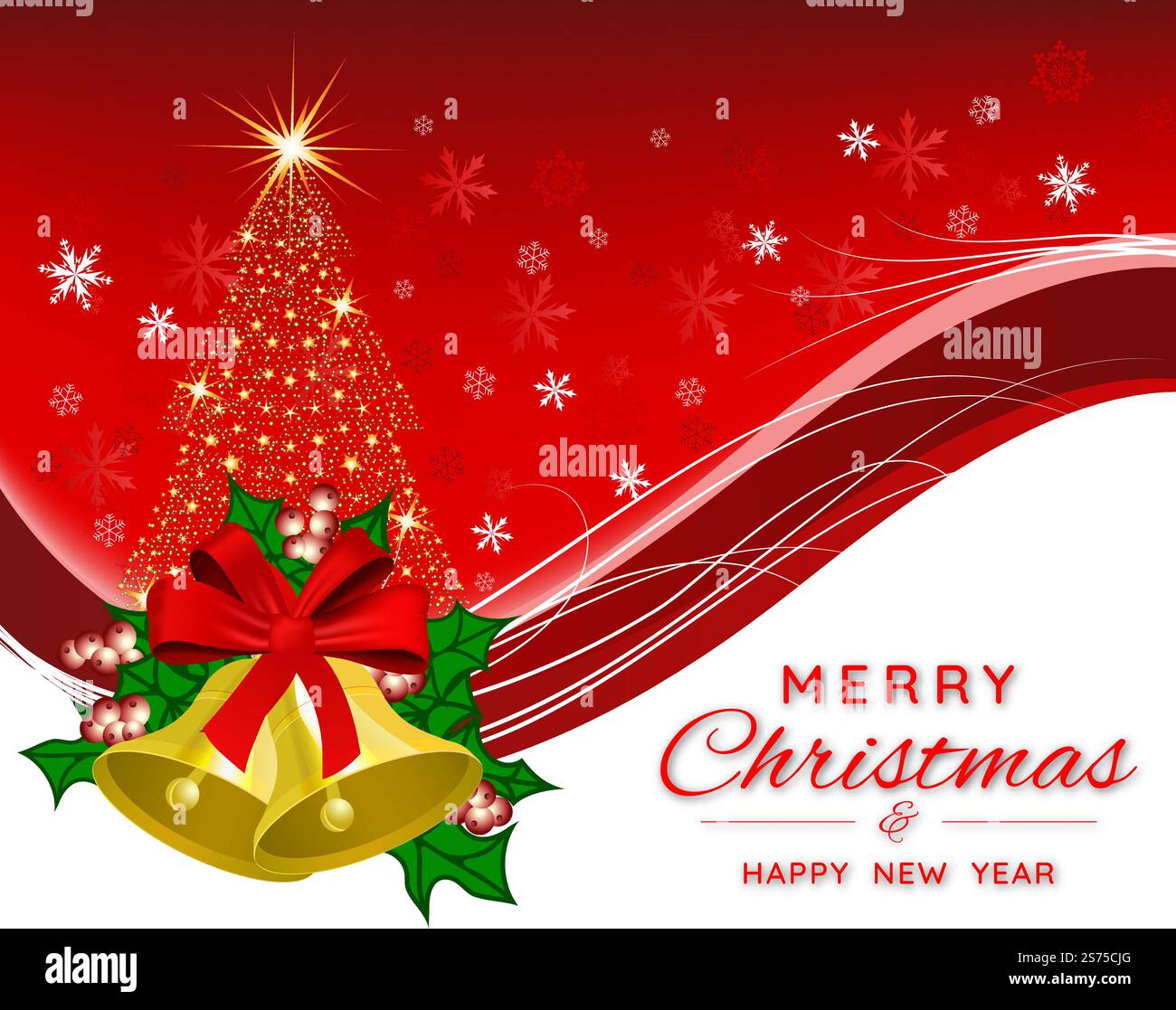 Frame from christmas tree holly Stock Vector Images - Alamy