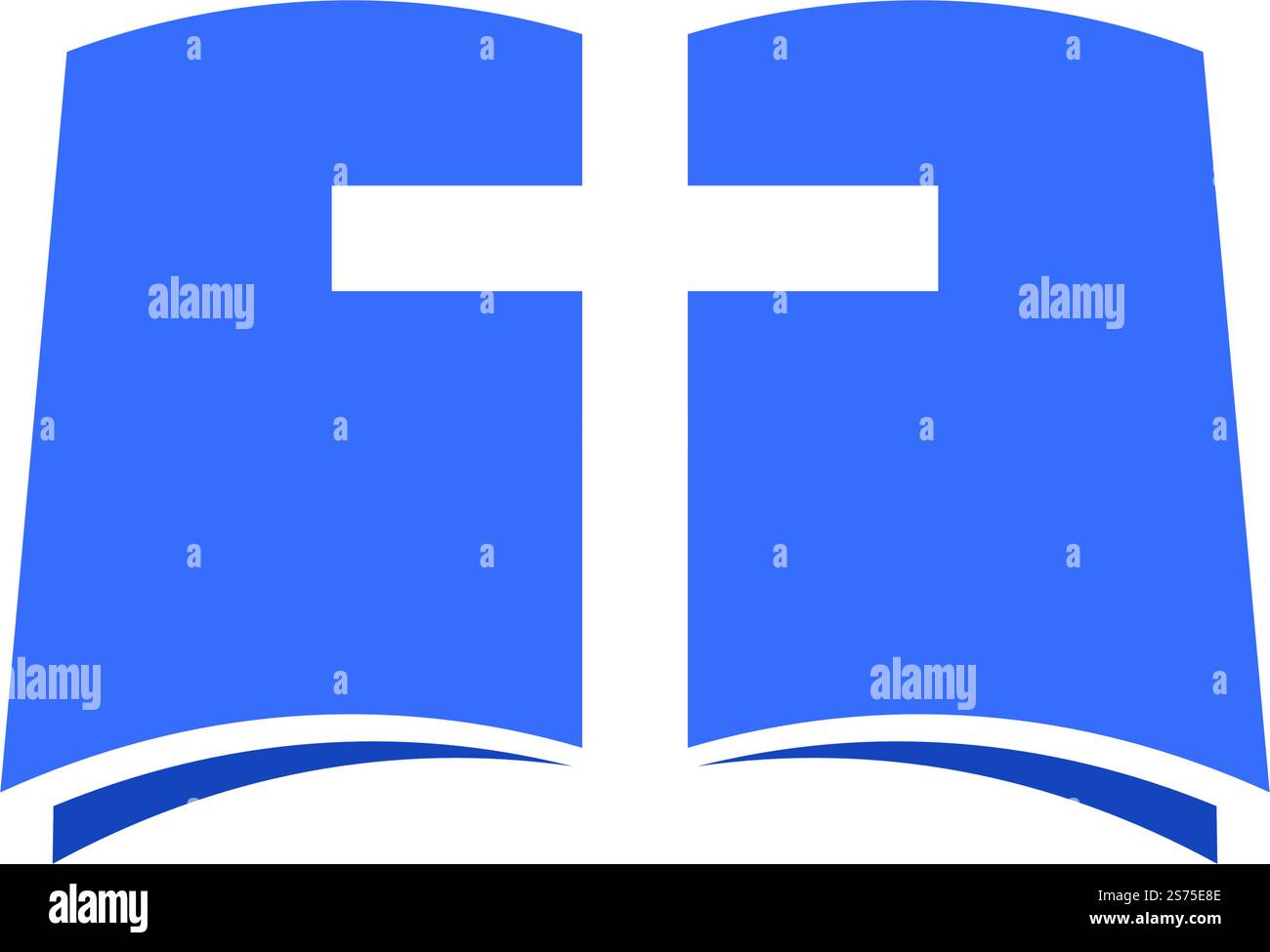 Church logo book hi-res stock photography and images - Alamy