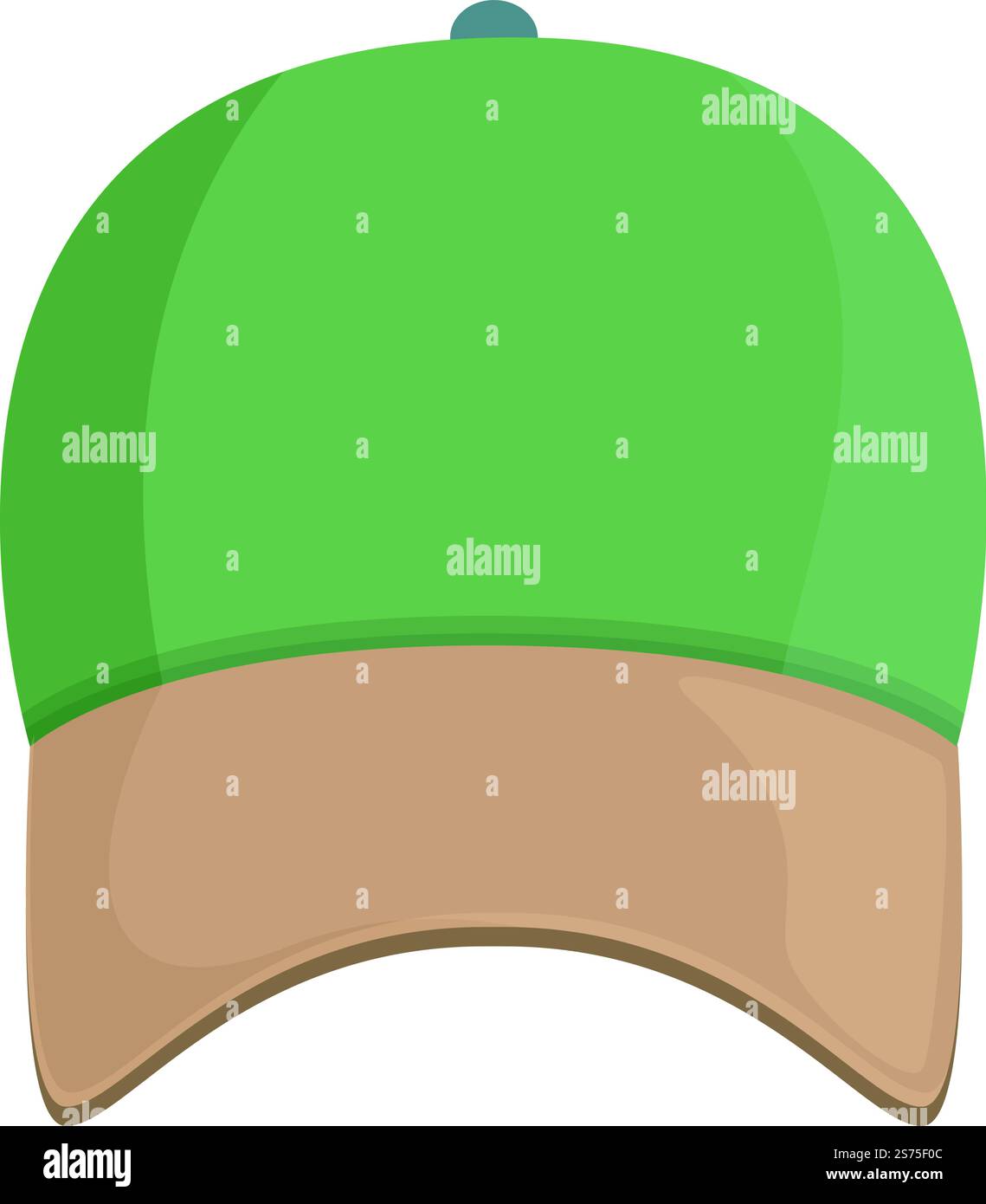 Double color cap icon cartoon vector. Baseball hat. Sport uniform ...