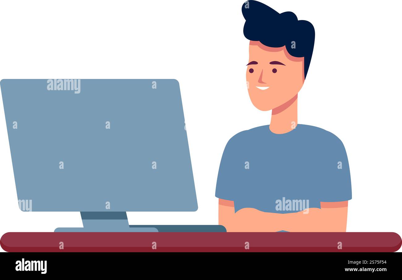 School programming icon cartoon vector. Computer project. Education ...