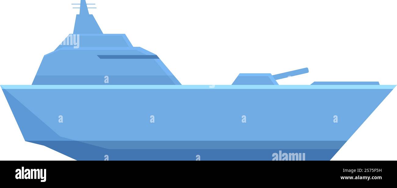 Old destroyer ship Stock Vector Images - Alamy