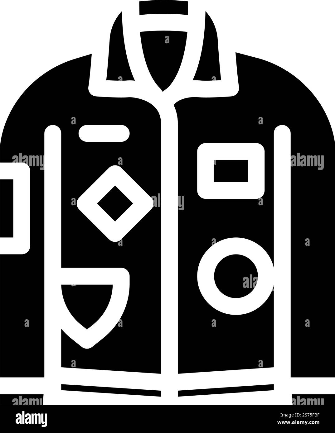 Fabric badge Black and White Stock Photos & Images - Alamy