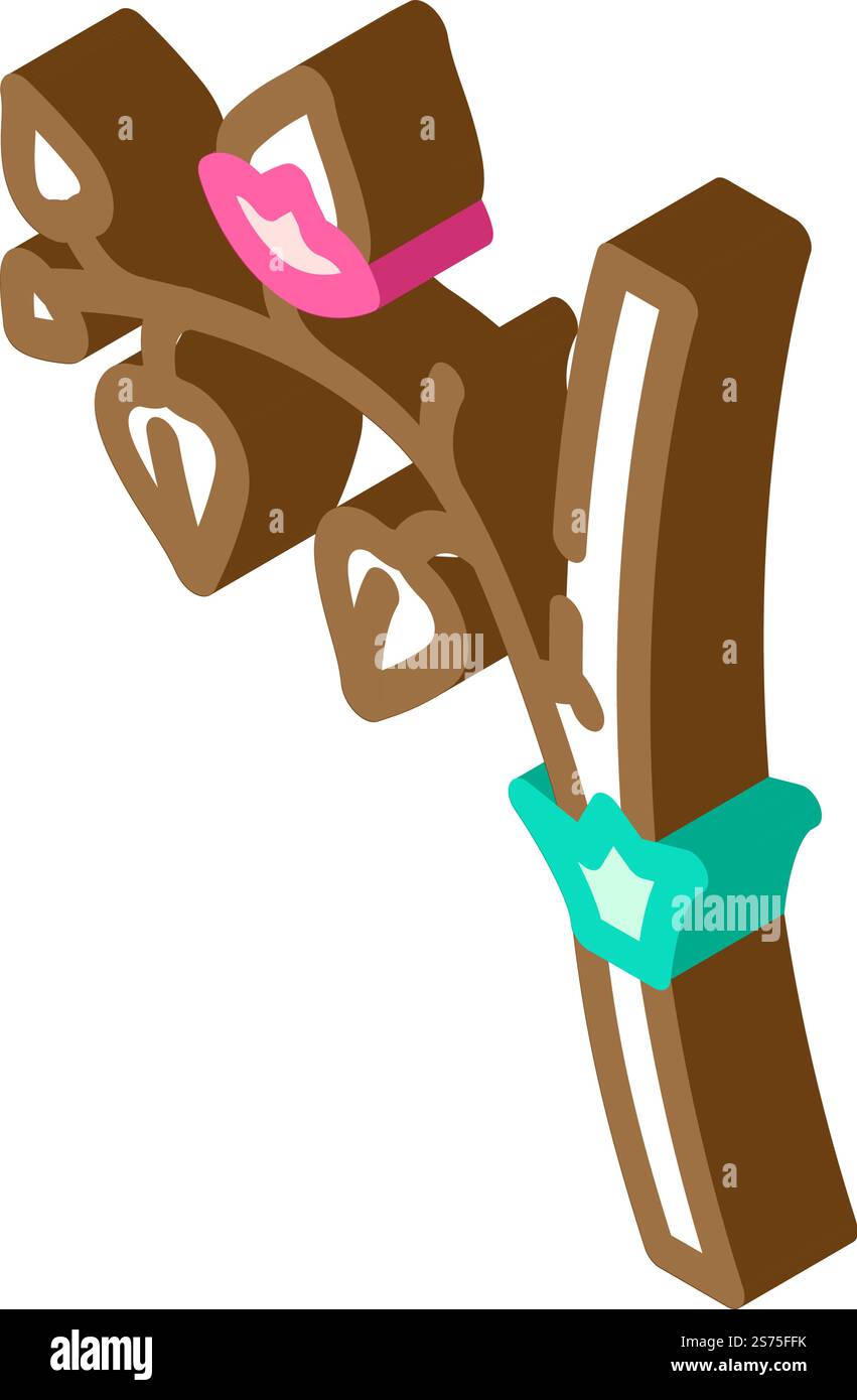 buckwheat plant healthy isometric icon vector. buckwheat plant healthy ...