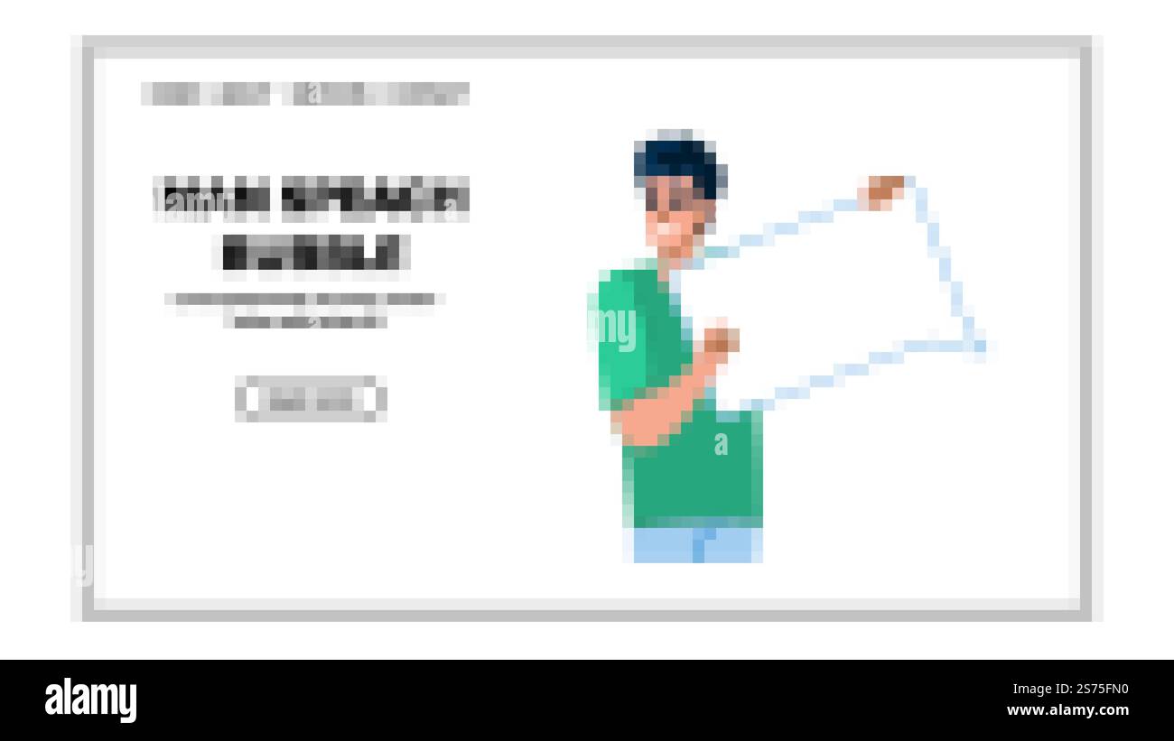 man speech bubble vector. holding casual, empty idea, message adult ...