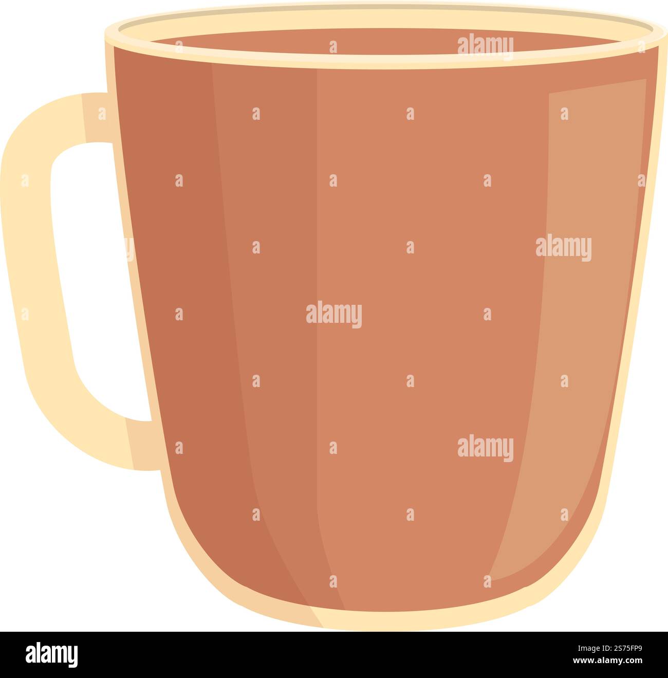 Coffee icon cartoon vector. Drink cafe. Ice cappuccino. Coffee icon ...