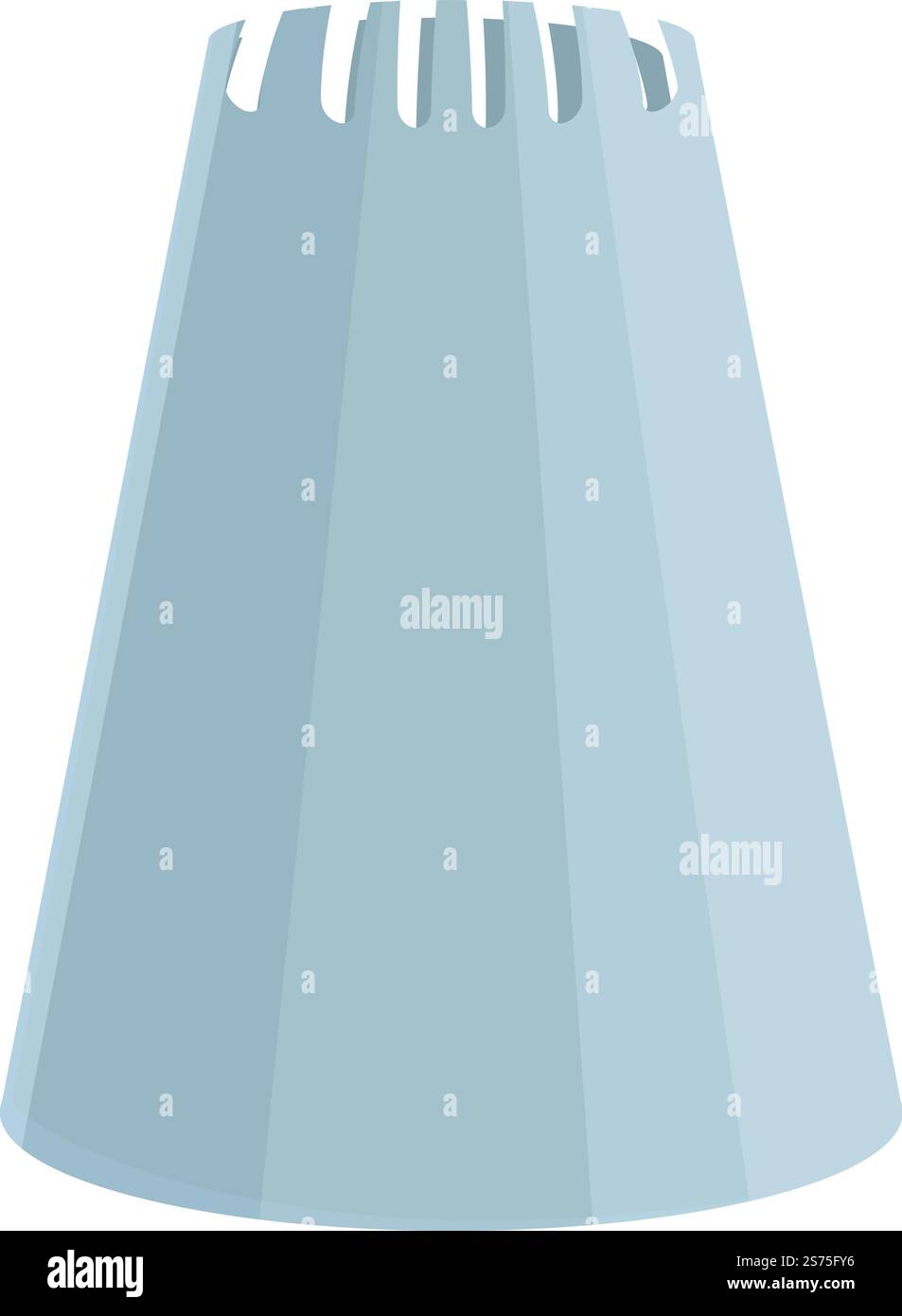 Icing nozzle tip icon cartoon vector. Bag cake. Bakery celebration ...