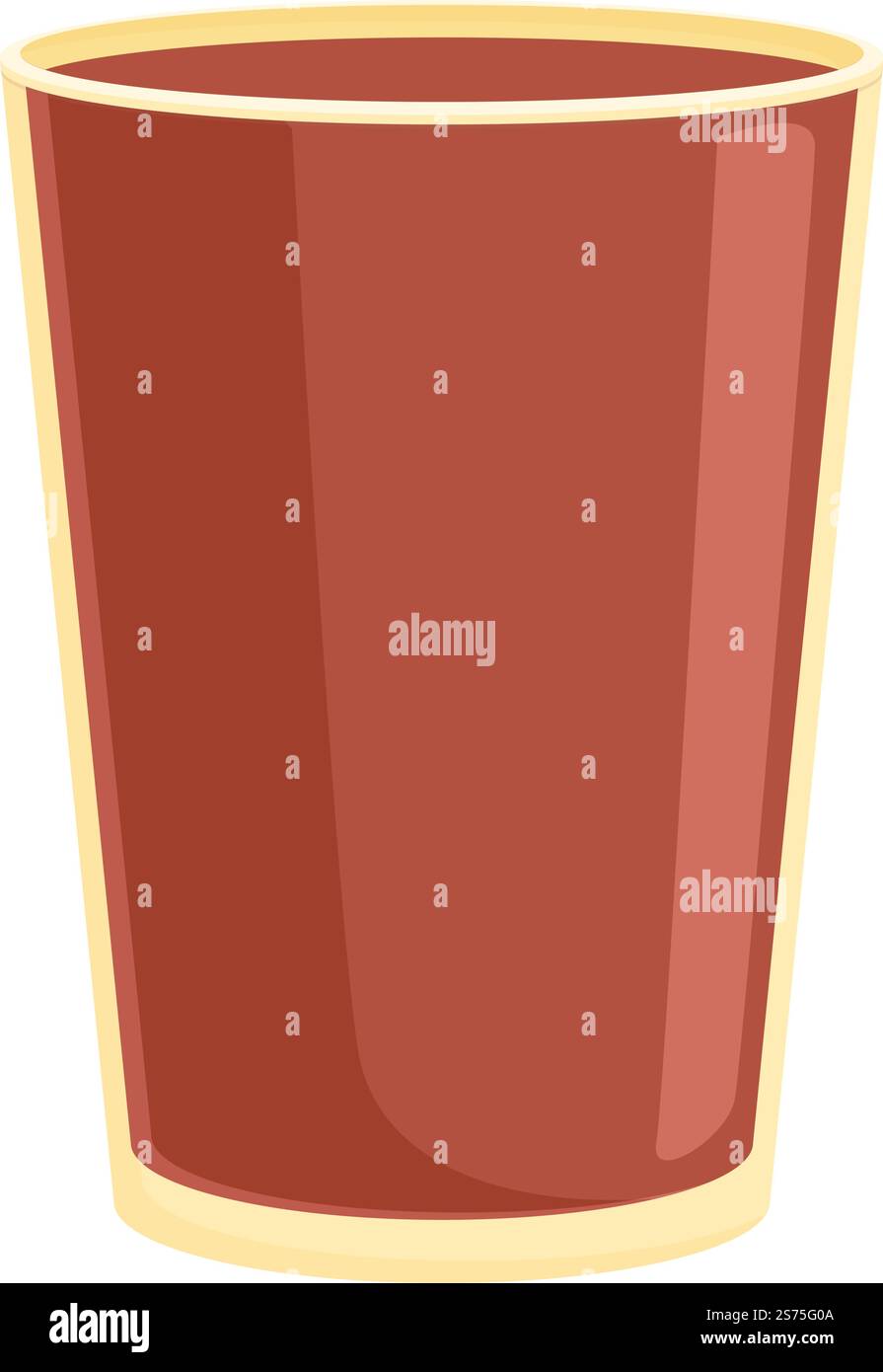 Cold coffee icon cartoon vector. Drink cafe. Ice latte. Cold coffee ...