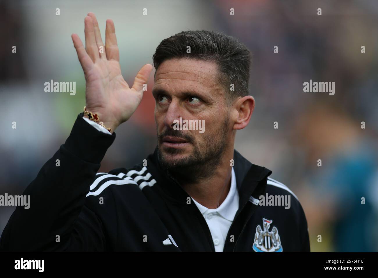 Newcastle, UK. 18th Jan 2025. Newcastle United assistant Manager Jason ...