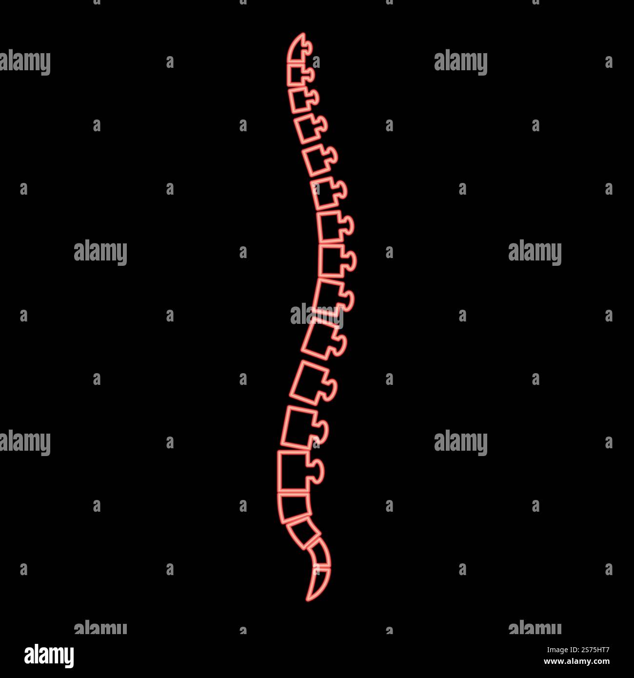 Spine lateral view hi-res stock photography and images - Alamy
