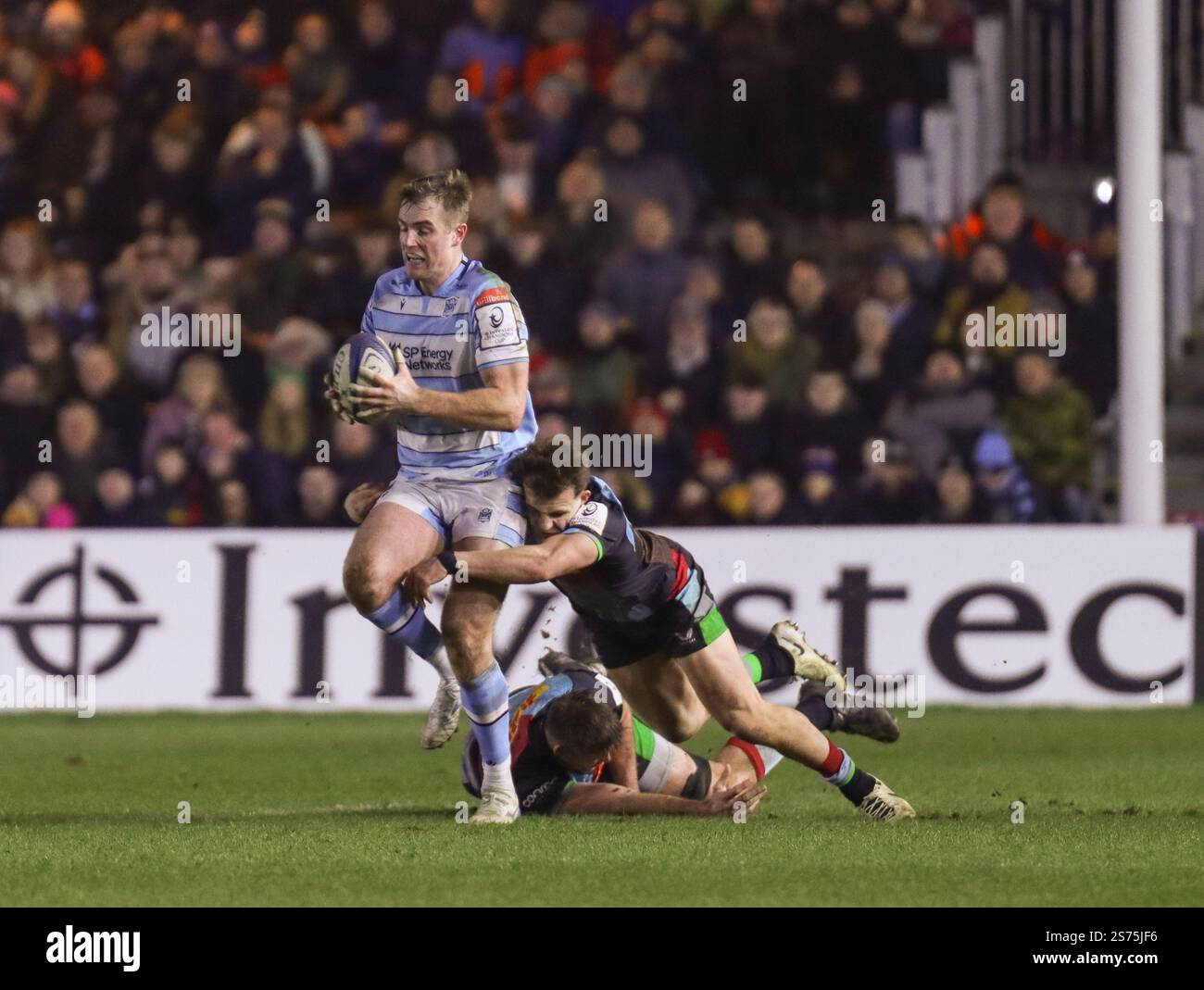 London, UK. 18th Jan, 2025. Twickenham Stoop, London, 18th January 2025 ...