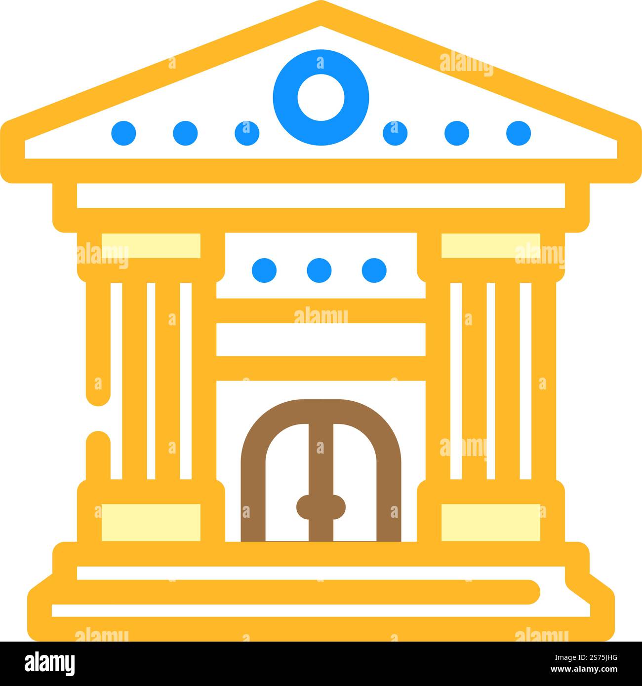 governance esg color icon vector. governance esg sign. isolated symbol ...