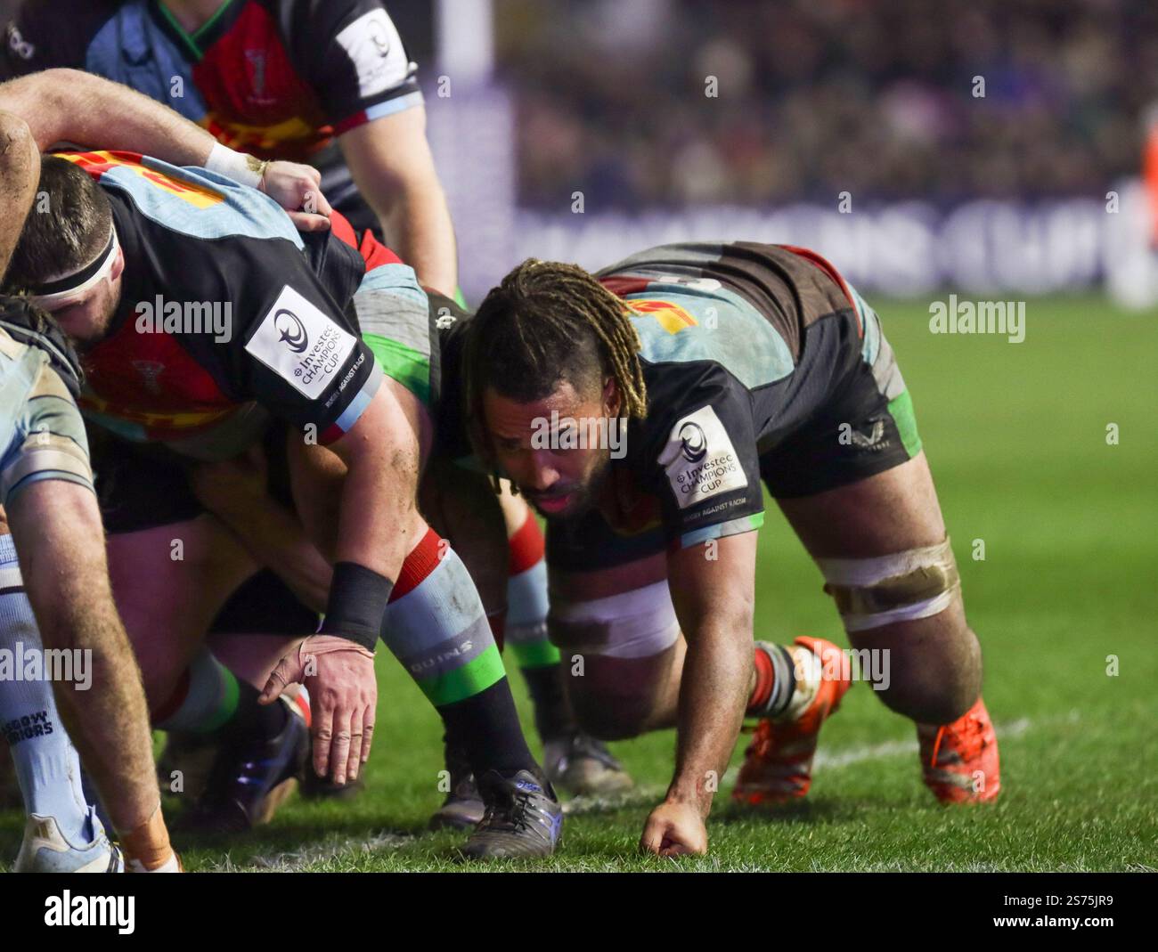 London, UK. 18th Jan, 2025. Twickenham Stoop, London, 18th January 2025 ...