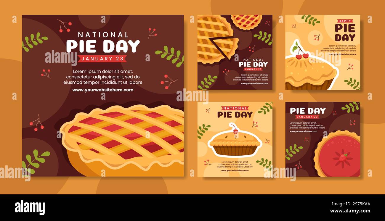 National apple pie day delicious Stock Vector Images - Alamy