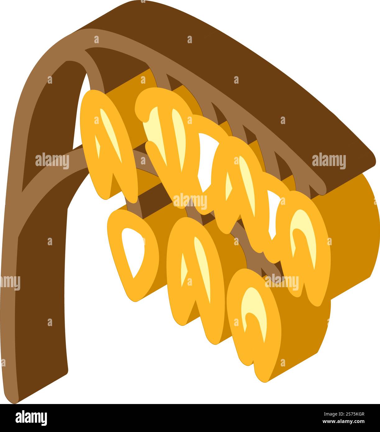 oatmeal plant healthy isometric icon vector. oatmeal plant healthy sign ...