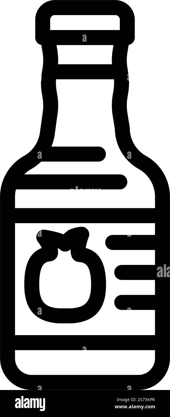 molasses pomegranate line icon vector. molasses pomegranate sign ...
