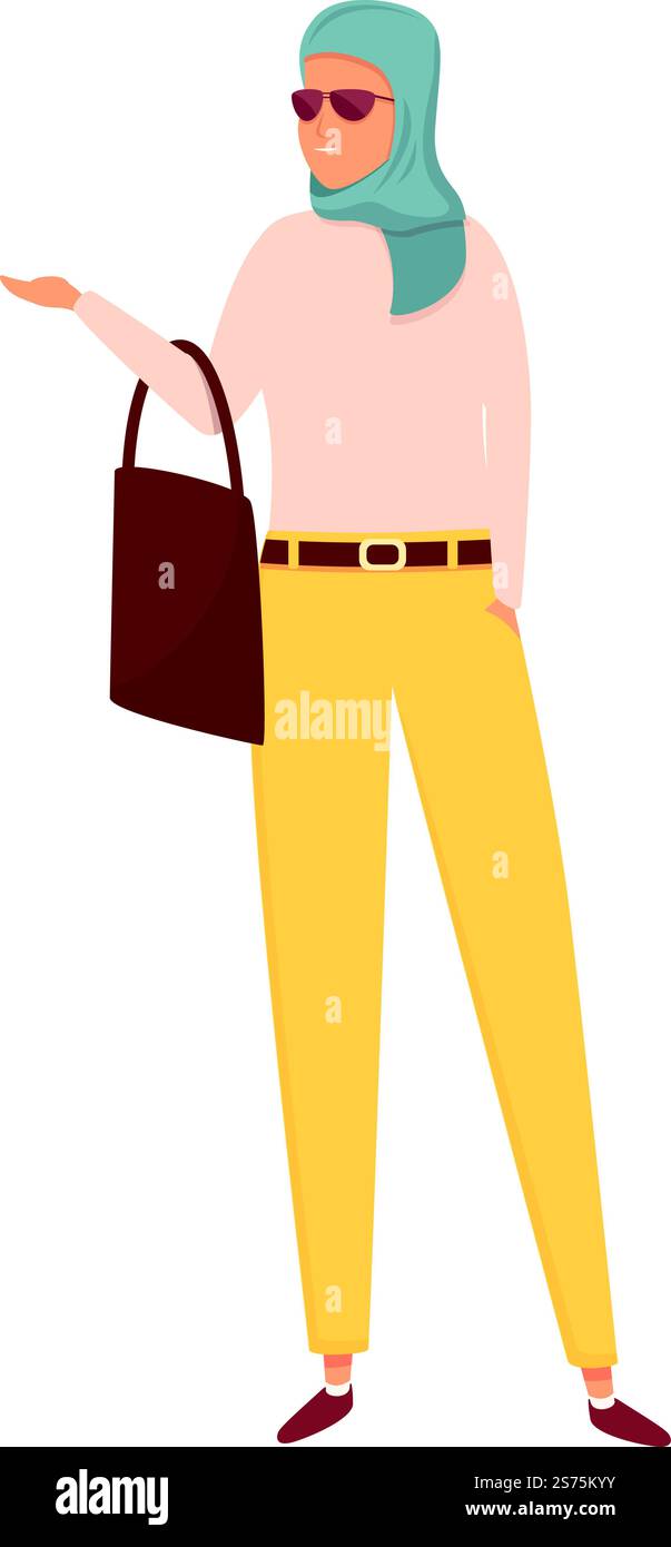 Girl suit icon cartoon vector. Saudi female. Fashion muslim. Girl suit ...