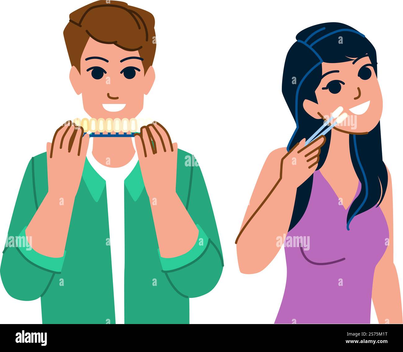 veneers teeth vector. dental care, medical clinic, smile dentist ...