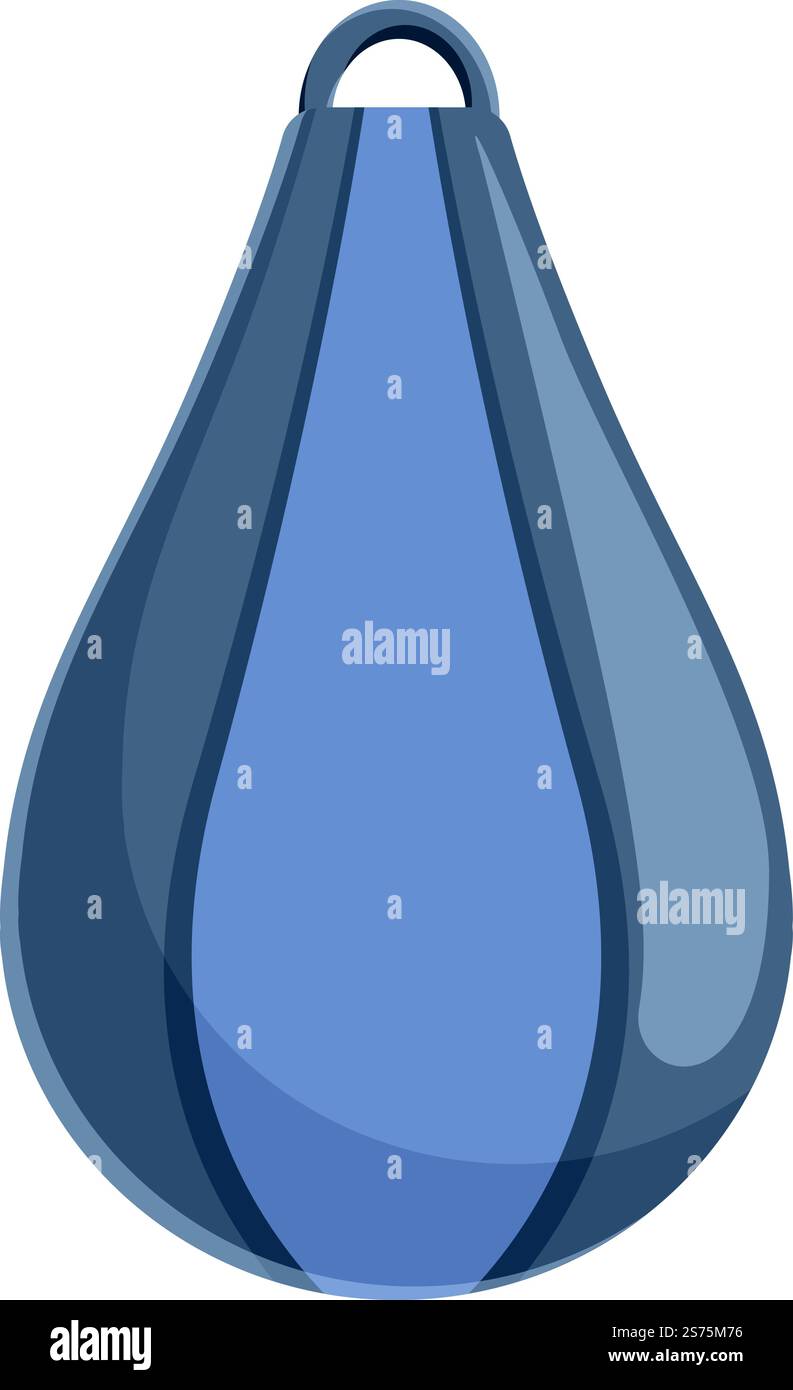 Punch bag icon cartoon vector. Sport boxing. Arena referee. Punch bag ...