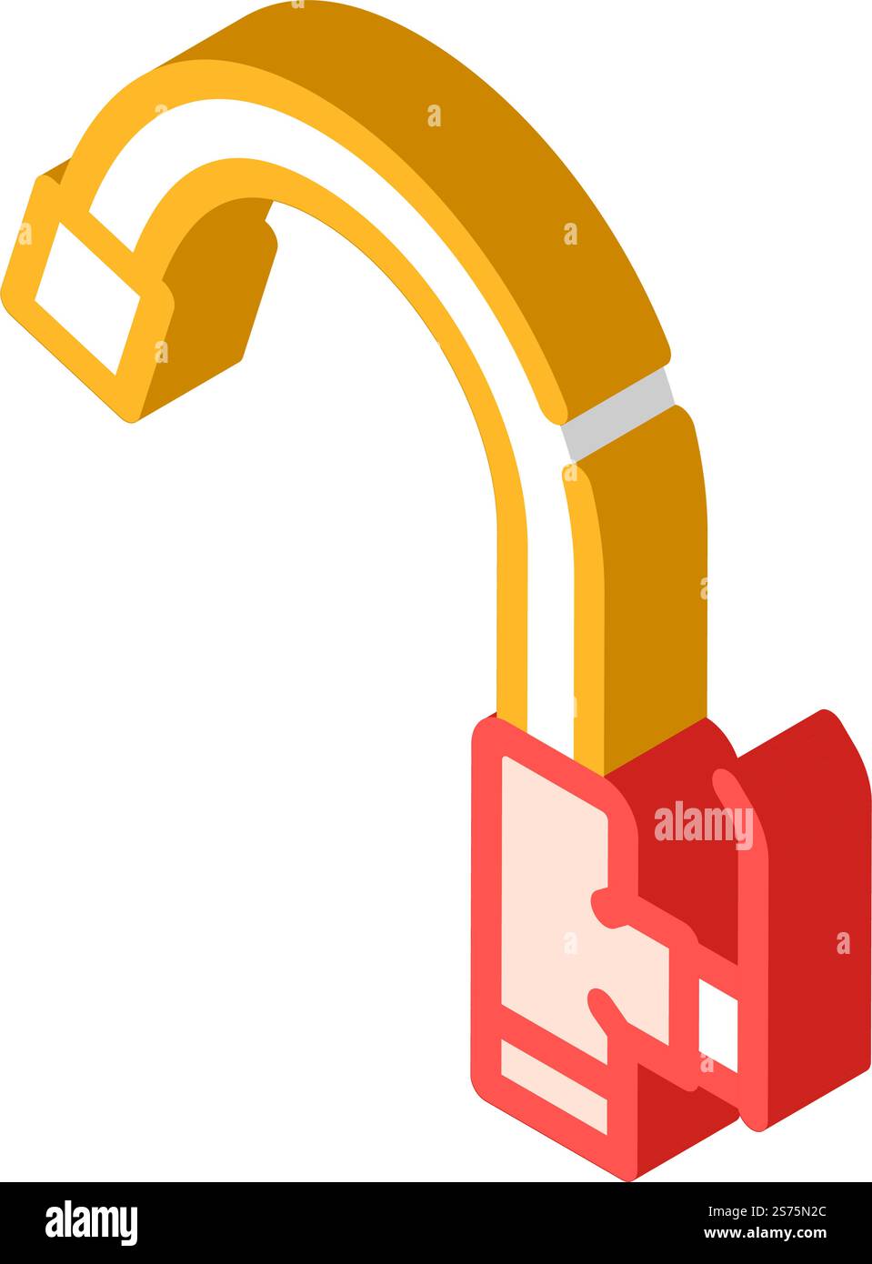 sink faucet water isometric icon vector. sink faucet water sign ...