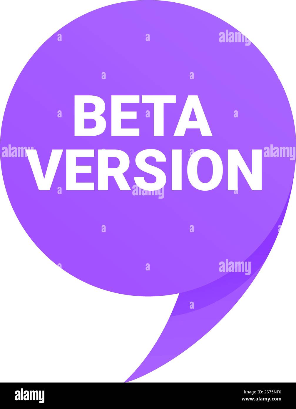 Web beta version icon cartoon vector. Computer program. Retro time. Web ...