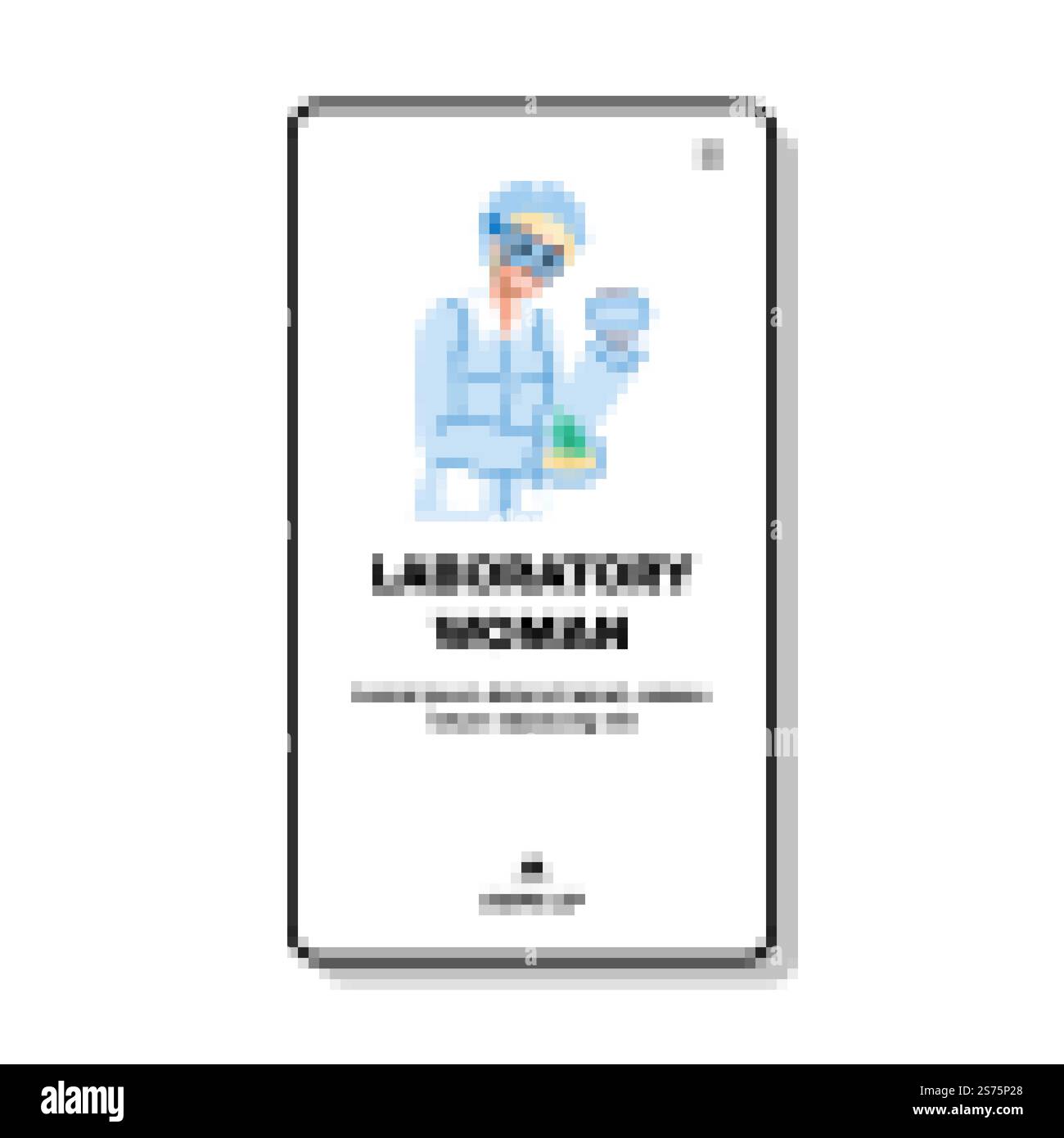 laboratory woman vector. lab scientist, research science, technology ...