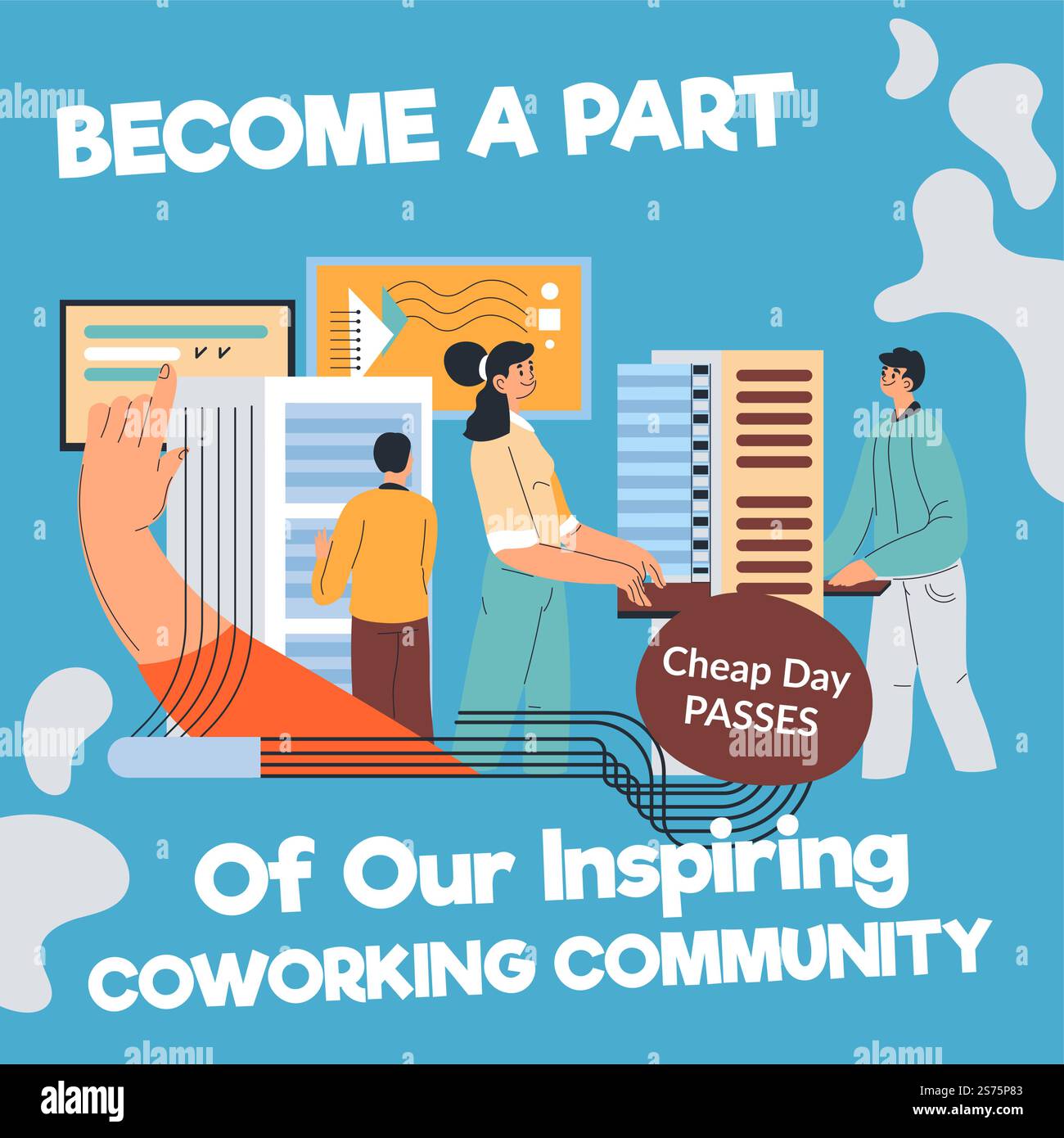 Inspiring coworking community, become a part of team. Cheap day passes ...