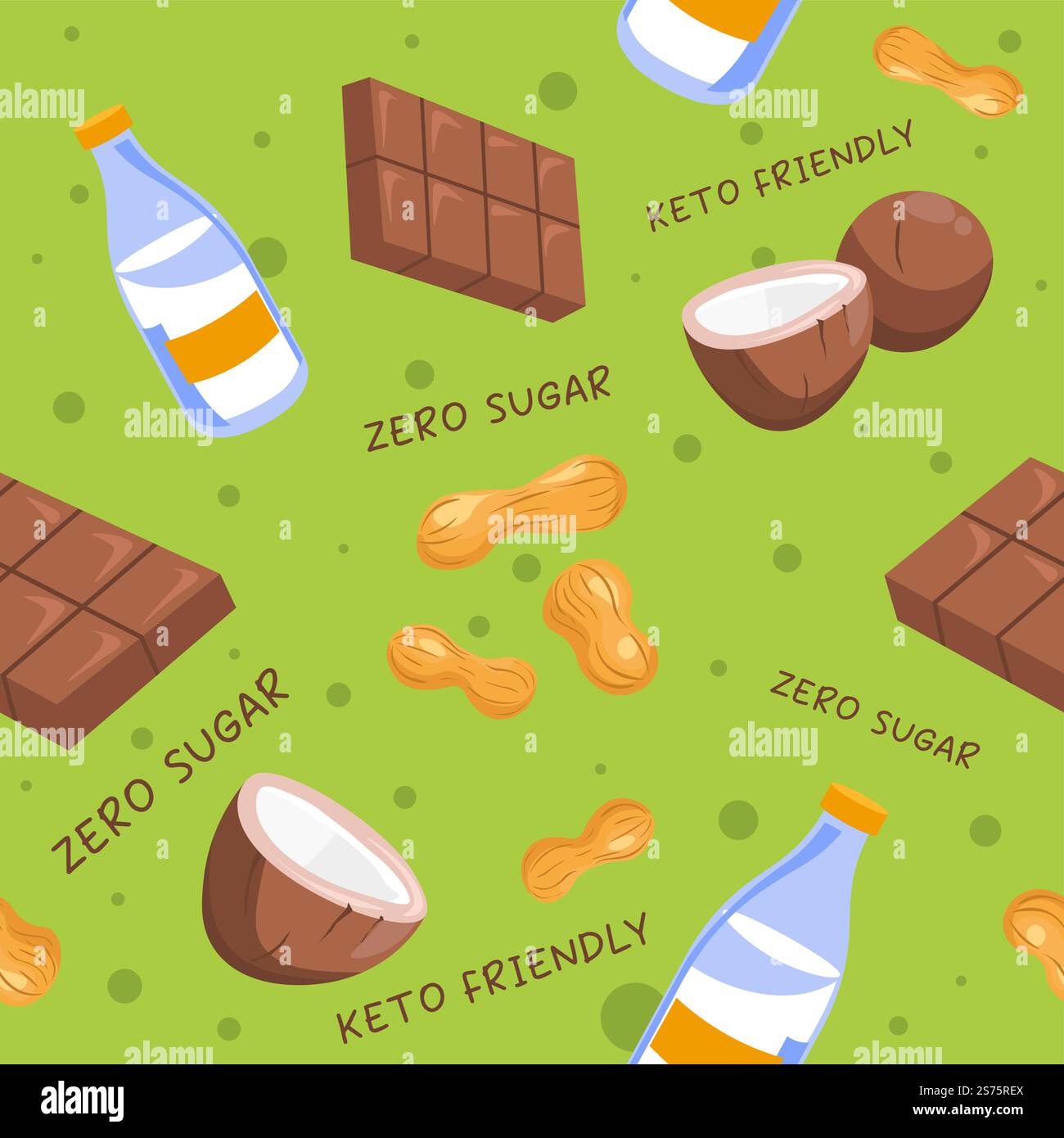 Zero sugar and keto friendly sweets and desserts for dieting and ...