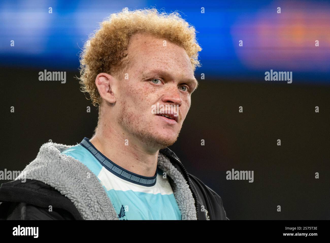Dublin, Ireland. 18th Jan, 2025. Miles Reid of Bath disappointed after ...