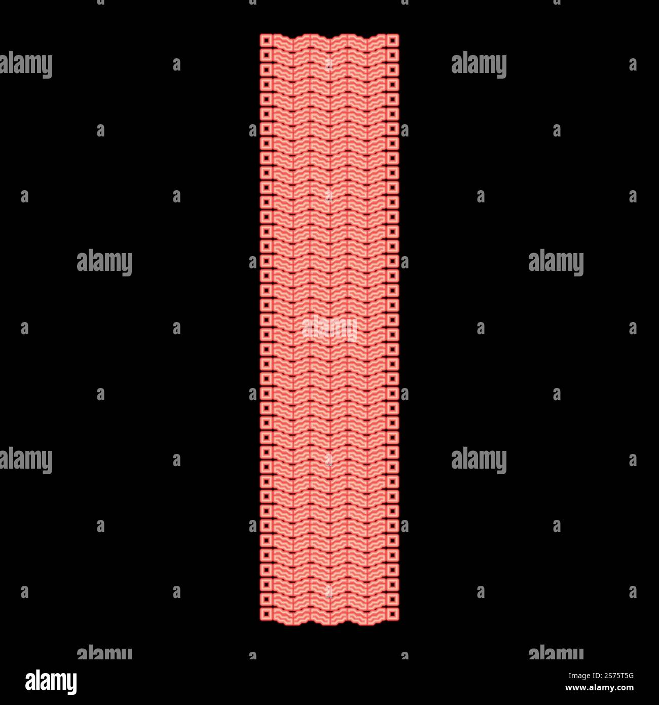 Neon tire track Print of wheel automobile tyres Imprint car red color ...