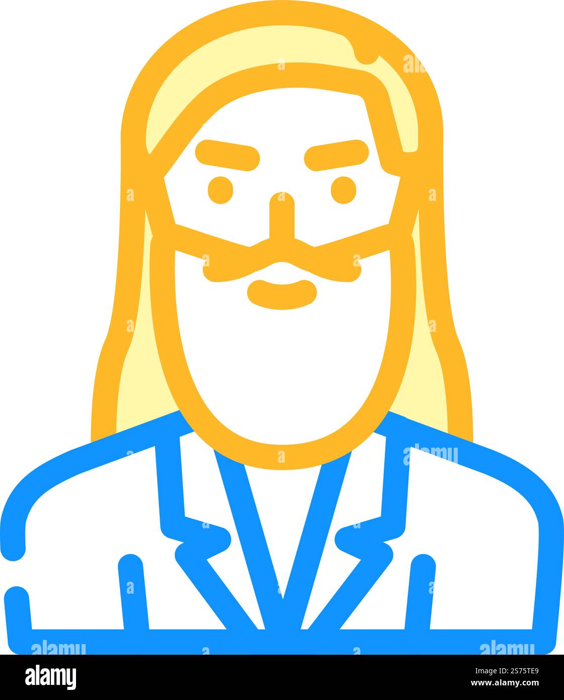 mendeleev chemistry color icon vector. mendeleev chemistry sign ...