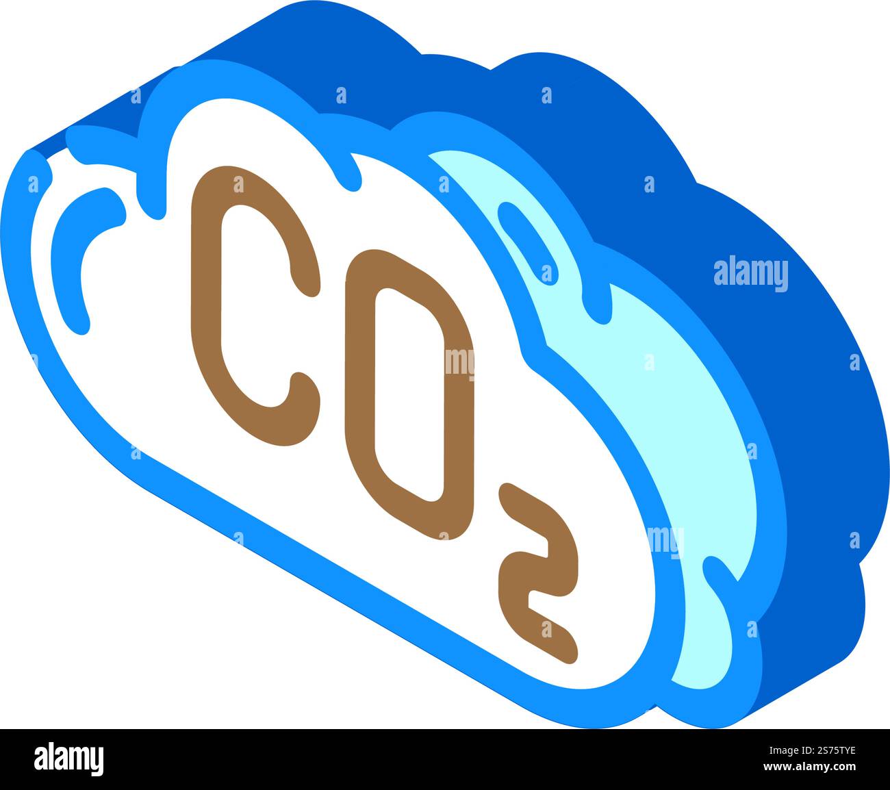 emissions co2 esg isometric icon vector. emissions co2 esg sign ...