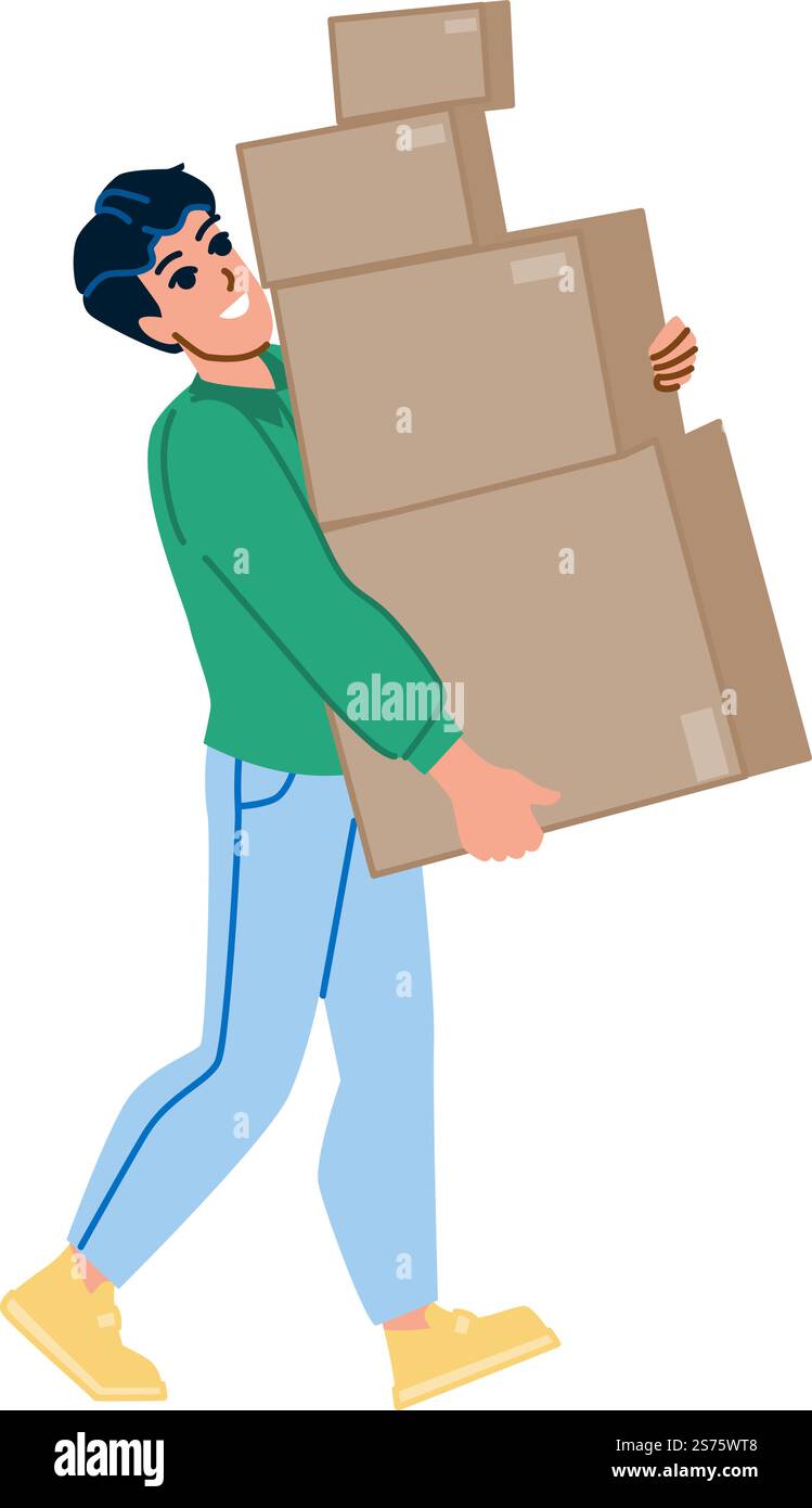 heavy goods vector. truck freight, cargo transport, vehicle delivery ...