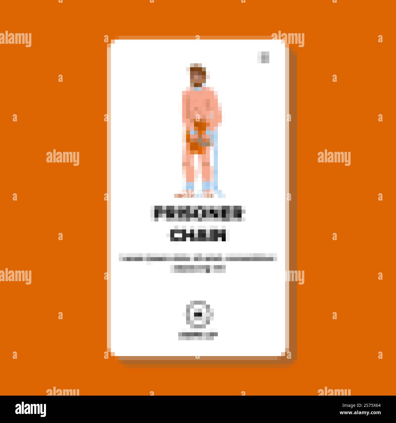 prisoner chain vector. slavery freedom, slave man, punishment bondage prisoner chain web flat ...