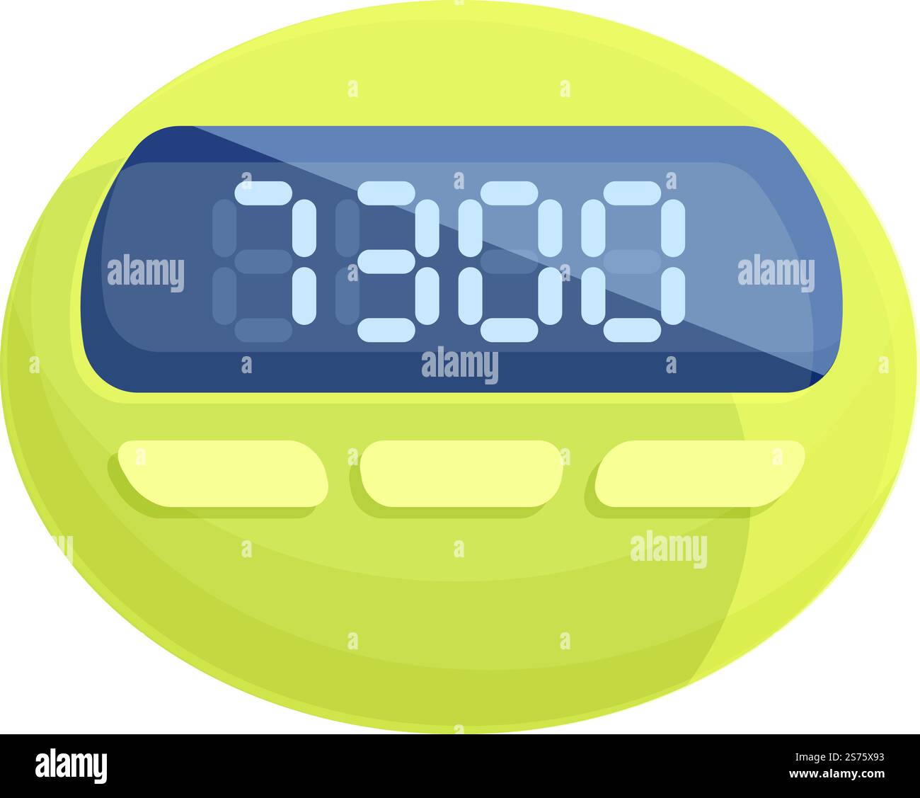Digital device icon cartoon vector. Wrist screen. Watch exercise ...