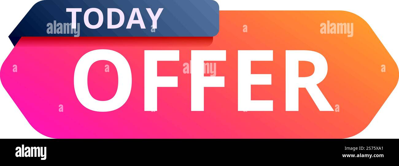 Today only icon cartoon vector. Sale offer. Super price. Today only ...