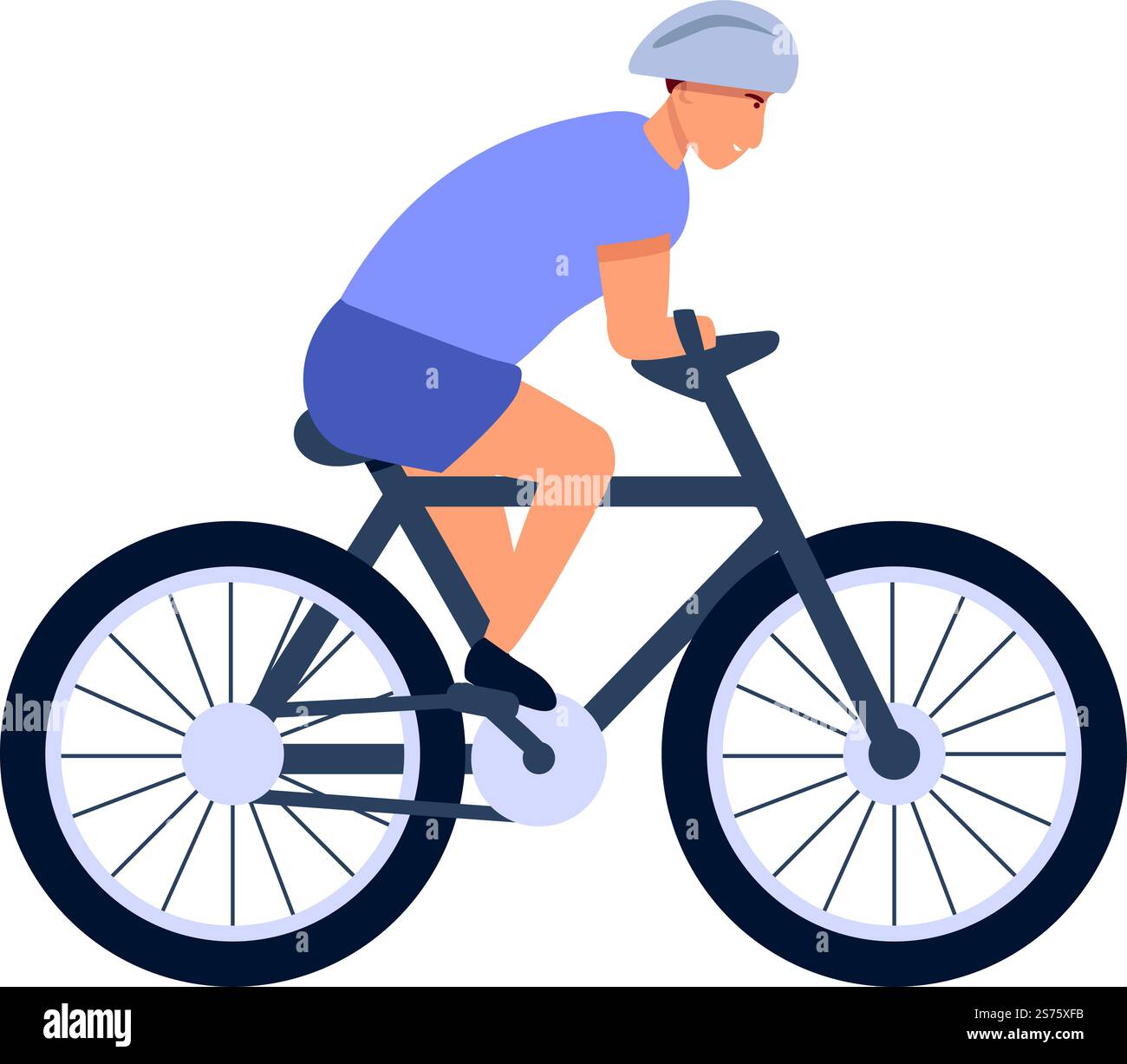 Disabled cycling sport icon cartoon vector. Physical disability ...