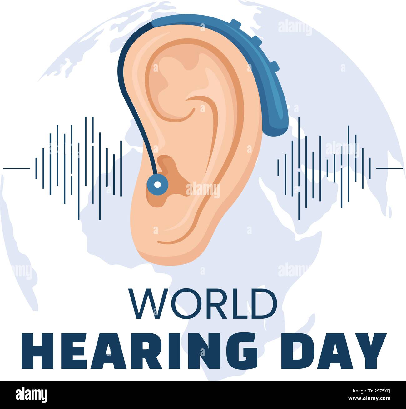 World Hearing Day Illustration to Raise Awareness on How to Prevent ...
