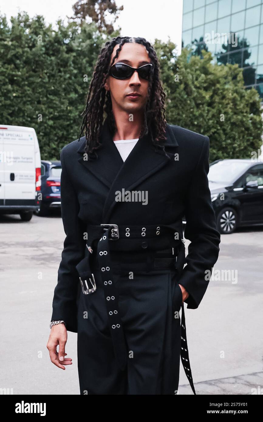 Milan, Italy. 18th Jan, 2025. Men's Fashion, Fall/Winter 2025 ...