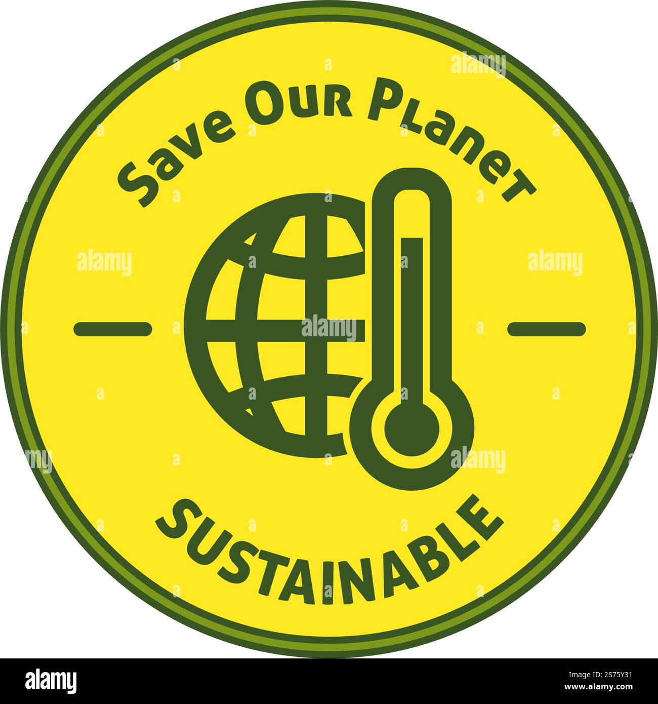 Sustainable alternative and environmental awareness, save our planet ...