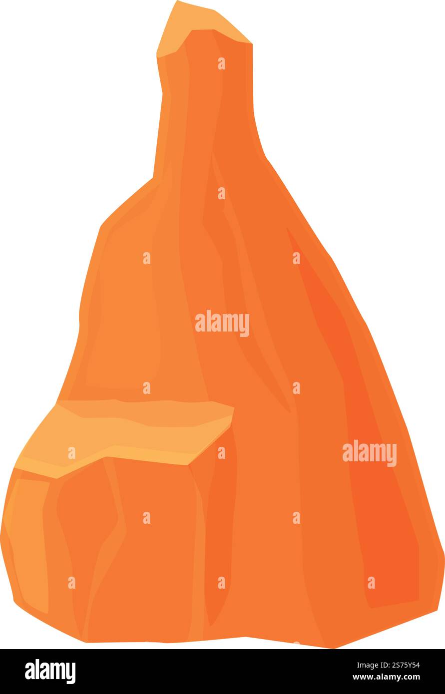 Canyon icon cartoon vector. Rock arizona. Park landscape. Canyon icon ...