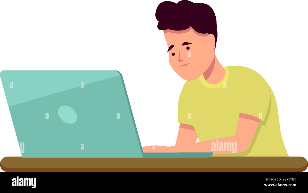 Robot Programming Icon Cartoon Vector Computer Science Smart Software Robot Programming Icon