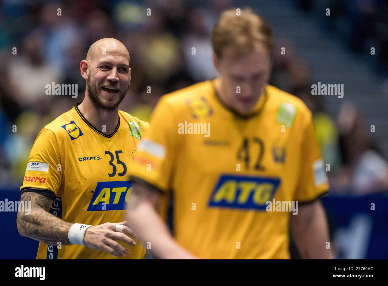 Oslo, Norway. 18th Jan 2025. Andreas Nilsson of, Sweden. , . during the ...